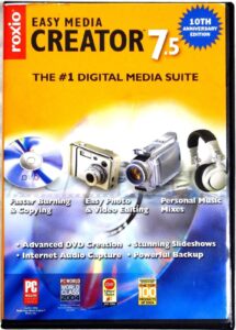 easy media creator 7.5