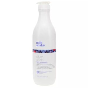 milk_shake silver shine light purple shampoo for blonde hair - blonde toner for brassy hair