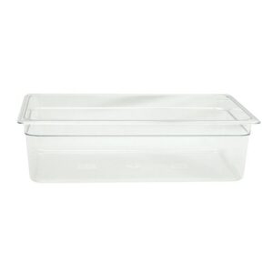 value series sp7106 full-size 6" d - polycarbonate food pan