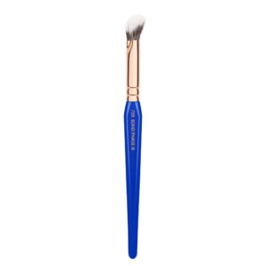 bdellium tools professional makeup brush - golden triangle series 788 bdhd phase iii - with all vegan and soft synthetic fibers, for blend & soften (blue, 1pc)