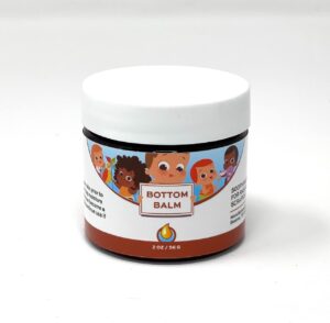 punkin butt baby bottom balm | natural relief for rashes, cuts or skin irritation | 2 oz