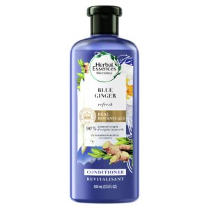 herbal essences bio:renew blue ginger conditioner, paraben free, safe for color-treated hair, 13.5 fl oz