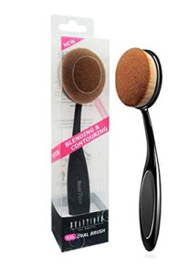 beautia oval makeup brush 2x large size fast flawless application liquid cream powder foundation