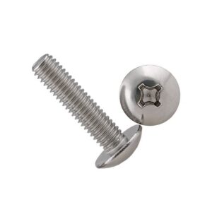 weichuan metric m4 machine screws - 40-pack 304 stainless steel metric m4 truss head bolts phillips drive machine screws for metric m4 holes cabinet drawer knobs pulls handles (m4 x 30mm)