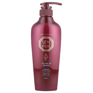 daeng gi meo ri - shampoo for oily scalp, herbal extracts, hair strengthener, sebum control, 16.9 fl oz (500 ml)