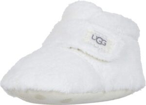 ugg unisex baby bixbee and lovey ankle boot, vanilla, 0-1 infant us