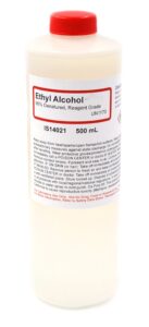 aldon innovating science reagent grade 95% denatured ethyl alcohol, 500ml - the curated chemical collection - not for use on body or skin