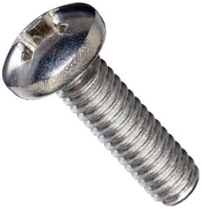 monsterbolts - m6 x 20mm phillips pan head, din 7985a, stainless steel, 10 pack