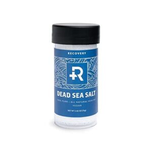 recovery piercing aftercare sea salt from dead sea - all natural, soothing healing saline solution