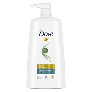 dove nutritive solutions moisturizing conditioner with pump for normal to dry hair daily moisture detangles and nourishes dry hair 25.4 oz