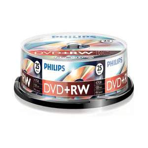 philips electronics - dw4s4b25f/17 - philips 4x dvd+rw media