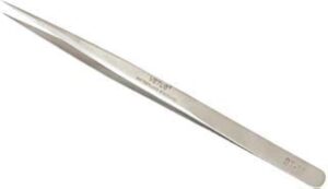 vetus tweezer non-magnetic stainless steel pointed tip st-11