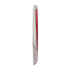 revlon salon pro slant tweezer, made with corrosion resistant stainless steel