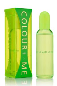 milton-lloyd colour me volt - cologne for men - aromatic fougere fragrances - mens cologne - long lasting perfume for men - eau de parfum - 3 oz