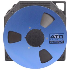 atr magnetics premium analog recording tape 1/4” master tape - modern classic sound | 10.5” precision reel | 2500’ of analog tape