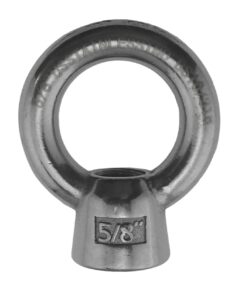 us stainless stainless steel 316 lifting eye nut 5/8" unc marine grade pitch of 11