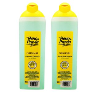 heno de pravia original eau de cologne 22 oz (pack of 2)