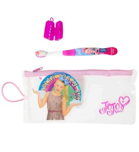 jojo siwa toothbrush eco travel kit