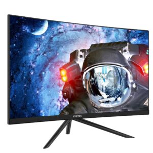 viotek gn27d 27 inch 1440p 144hz curved computer gaming monitor samsung va panel freesync fps rts optimized