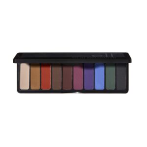 e.l.f. mad for matte eyeshadow palette, 10 shades, jewel pop, 0.49 ounce