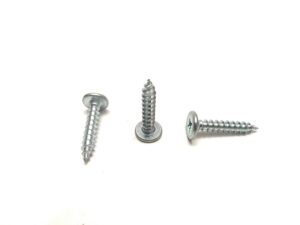 (250) phillips pancake head #10 x 1 self-piercing screws (zinc)