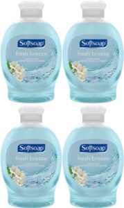 softsoap hand soap fresh breeze - 7.5 oz, pack of 4