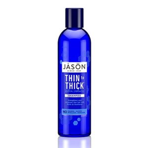 jason thin-to-thick extra volume shampoo, 8 ounce bottle