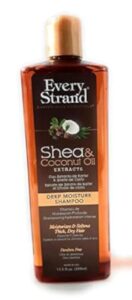 every strand shea & coconut oil deep moisture shampoo, 13.5 oz