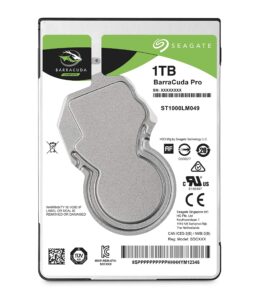 seagate 1tb barracuda 2.5" hard drive st1000lm049 (sata 6gb/s/128mb/7200 rpm)