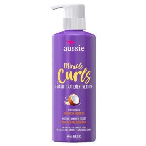 aussie miracle curls co-wash, 16.9 ounce