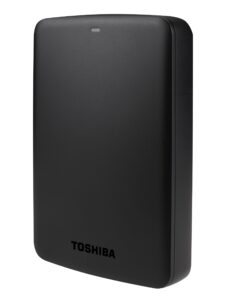 toshiba canvio basics 3tb portable external hard drive usb 3.0, black - hdtb330xk3cb