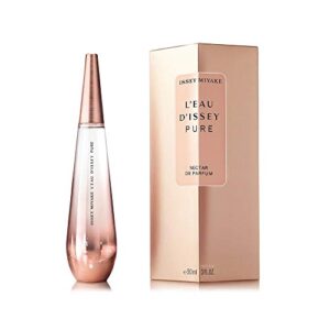 issey miyake l'eau d'issey pure nectar de parfum spray for women, 3.0 ounce