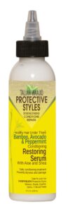 taliah waajid protective styles healthy hair serum with avocado and peppermint, 4 fl oz, 1 piece