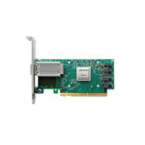 mellanox connectx-5 en network adapter pci express 3.0 x16 gb ethernet 10 gb ethernet 40 gb ethernet green/silver (mcx515a-gcat)