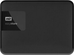 wd easystore 1tb external usb 3.0 portable hard drive - black wdbdnk0010bbk-wesn