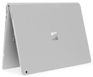 mcover case compatible for 2017~2022 15" microsoft surface book 2/3 with detachable tablet display only (not fitting cheaper surface laptop models) - clear