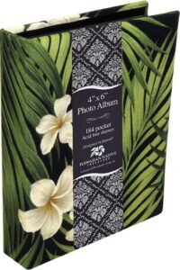 photo album fabric covered 184 view plumeria palm