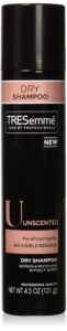 tresemmé dry shampoo unscented, 4.3 ounce