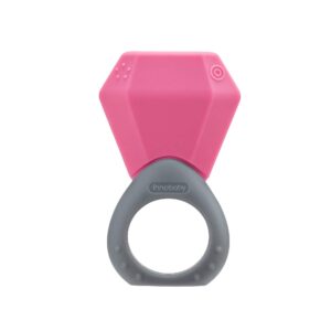 innobaby teethin' smart birthstone ring teether - october (tourmaline)