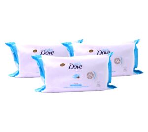 dove baby wipes rich moisture, 50 wipes (pack of 3)