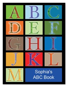 personalized children’s abc book – customize with your child’s name, hair color, gender, and more | educational alphabet learning for kids