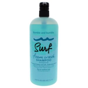 bumble and bumble surf foam wash shampoo for unisex, 33.79 ounce (model: u-hc-13011)