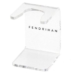 fendrihan clear acrylic shaving brush stand (31 mm)