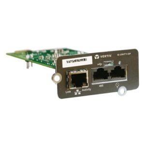 liebert is-unity-snmp intellislot unity platform card - remote management adapter - liebert intellislot - 100mb lan - 100base-tx