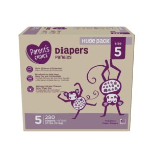 parents choice ultra absorbent disposable baby diapers