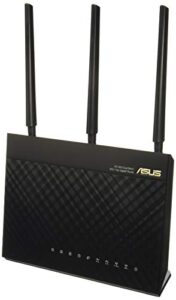 asus rt-ac68u aimesh (2 pack) ac1900 whole home dual-band aimesh mesh wifi system, aiprotection lifetime security by trend micro, adaptive qos, parental control