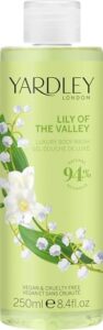 yardley of london lily of the valley 8.4 oz luxury body wash for moisturizing