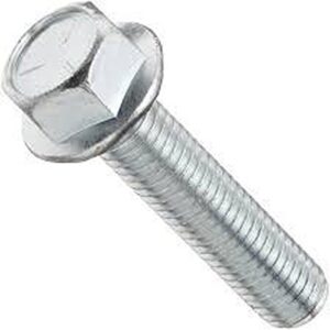 25 1/4-20" x 2" serrated flange head bolts grade 5 zinc plated