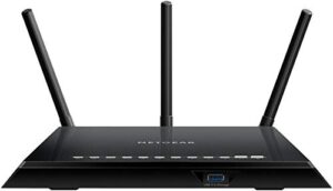 netgear smart wifi router with dual band gigabit for amazon echo/alexa - ac1750, r6400-100nas (renewed)