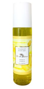 camille beckman fragrant body mist, alcohol free, french vanilla, 8 ounce